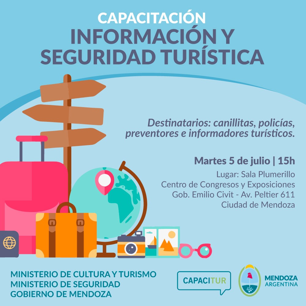 Información y Seguridad Turística : Ente Mendoza Turismo