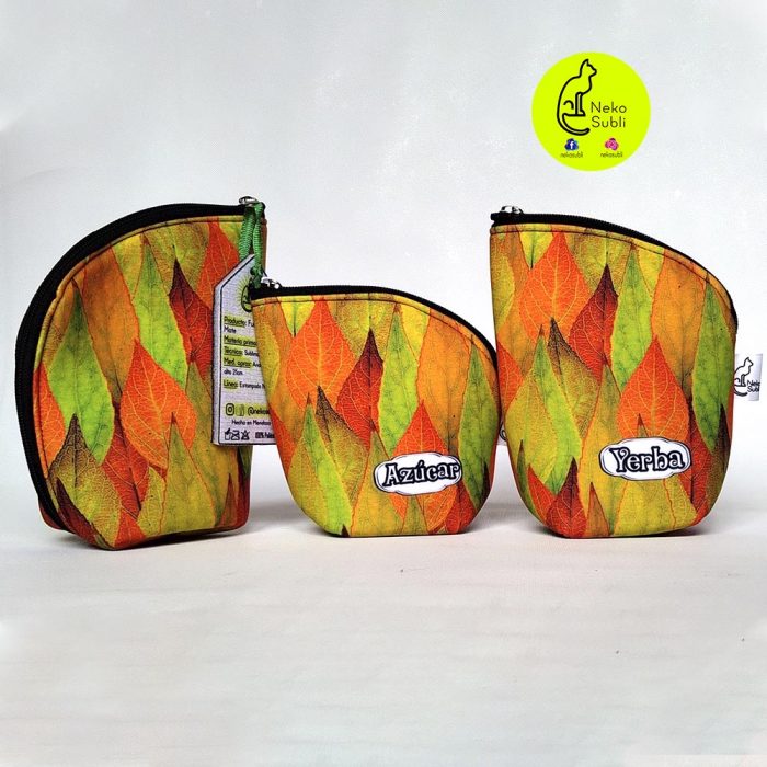 Set Yerbero, Azucarero y Funda para Mate : Catálogo