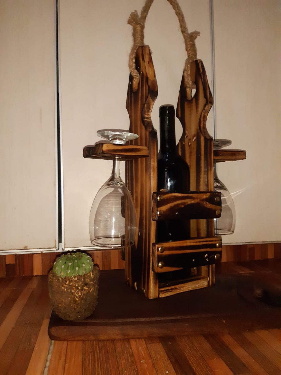 Porta Vino con Copas : Catálogo