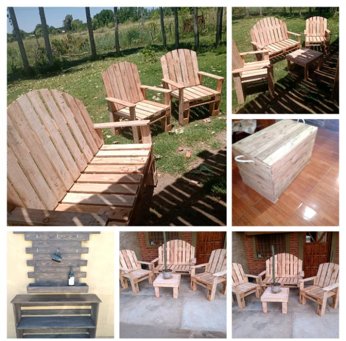 Sillones con Pallets Reciclados : Catálogo