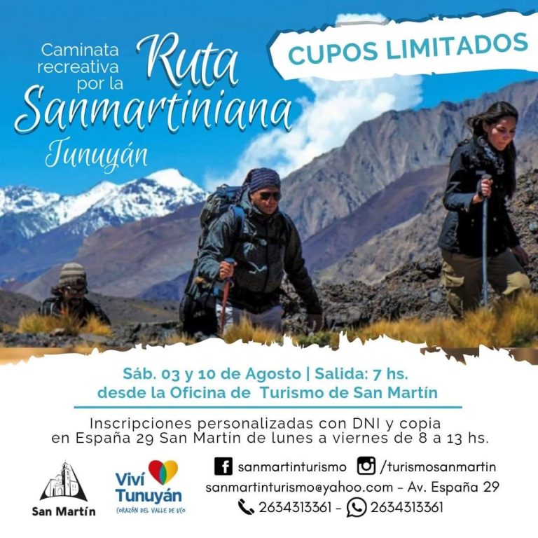 Tunuyan : Prensa Gobierno de Mendoza