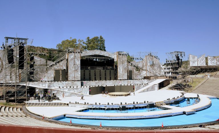 Escenario Teatro Griego : Prensa Gobierno de Mendoza