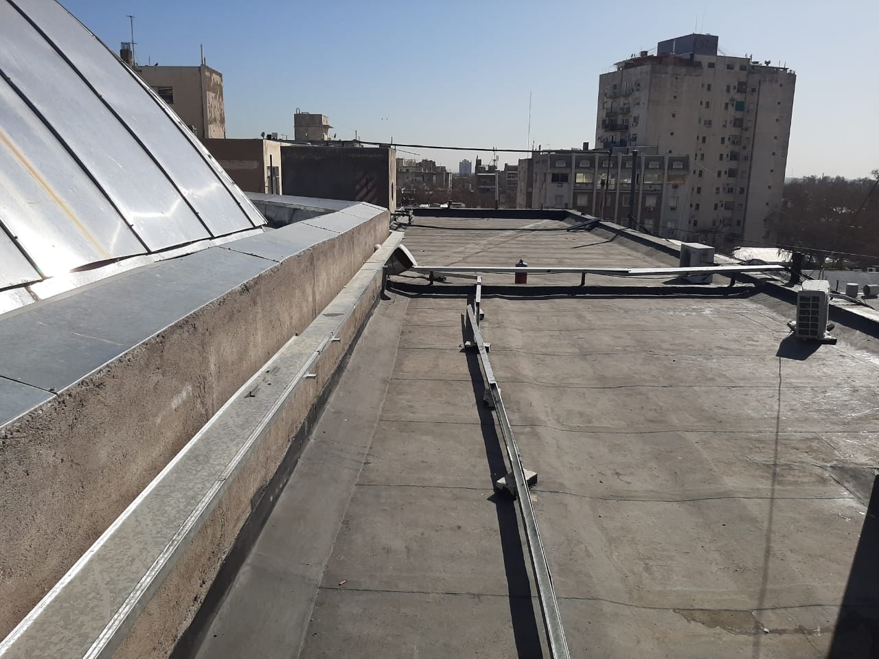 ECA: continúan las obras de reparación integral de la azotea ...