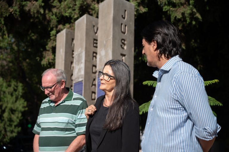 En el marco de la Semana de la Memoria, se realizó una recorrida por el ex D2 : Prensa Gobierno ...