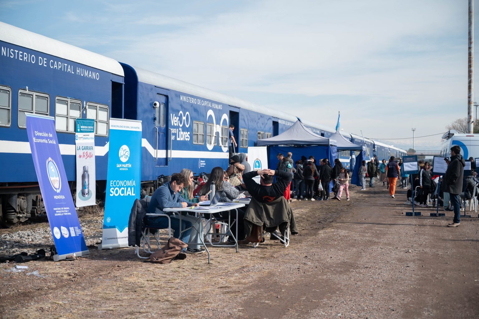 El Tren de Capital Humano llegó a Mendoza : Prensa Gobierno de Mendoza